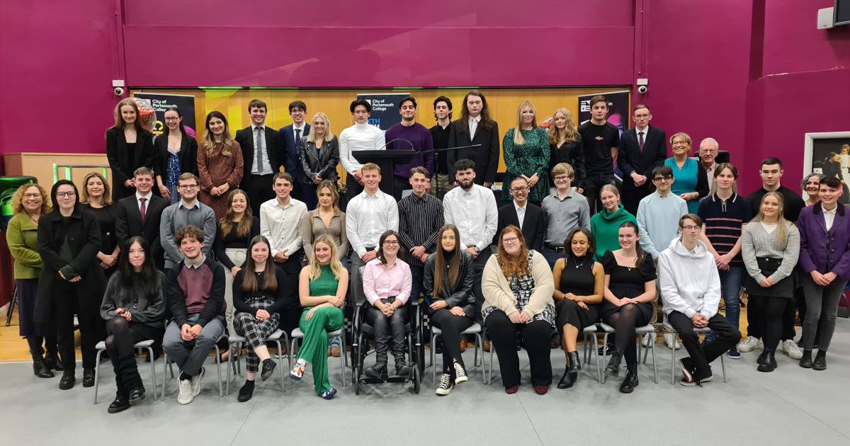Student achievements celebrated at awards night | City of Portsmouth College