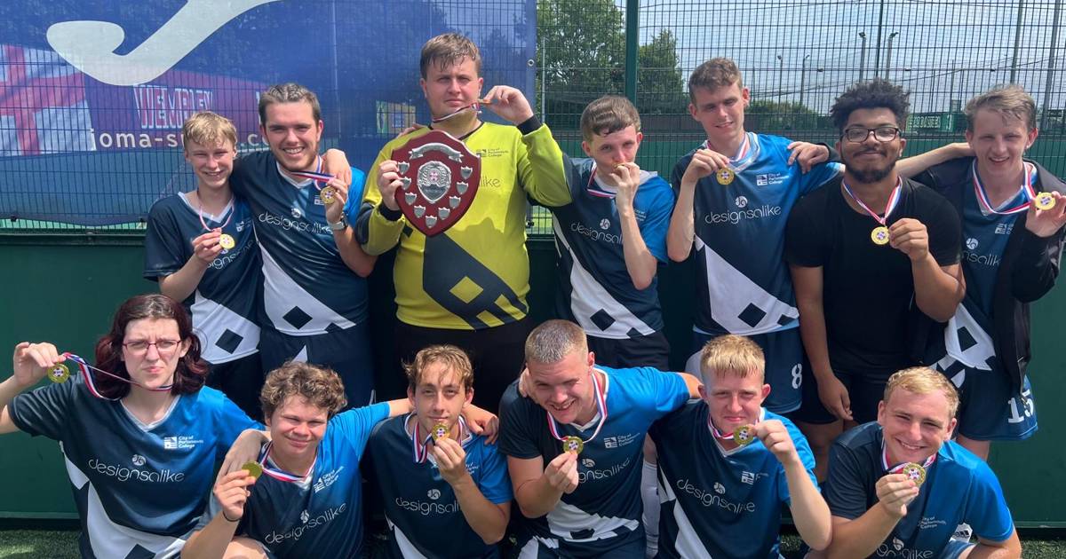 League triumph for Pan Disability football team | City of Portsmouth ...